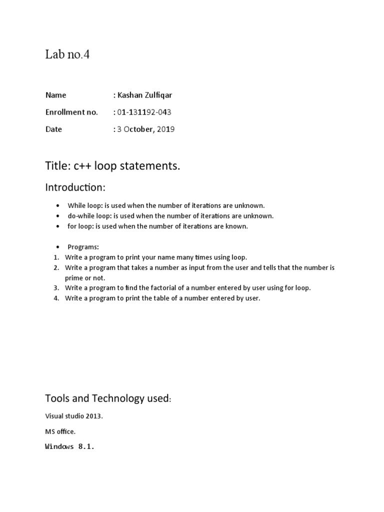 CP Lab 4 | PDF | Software Development | Computer Science