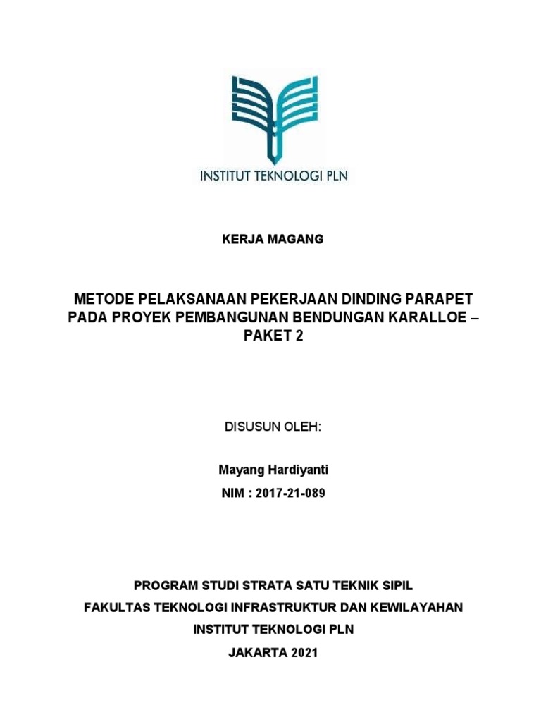 Laporan Bab I - Mayang Hardiyanti Fix | PDF