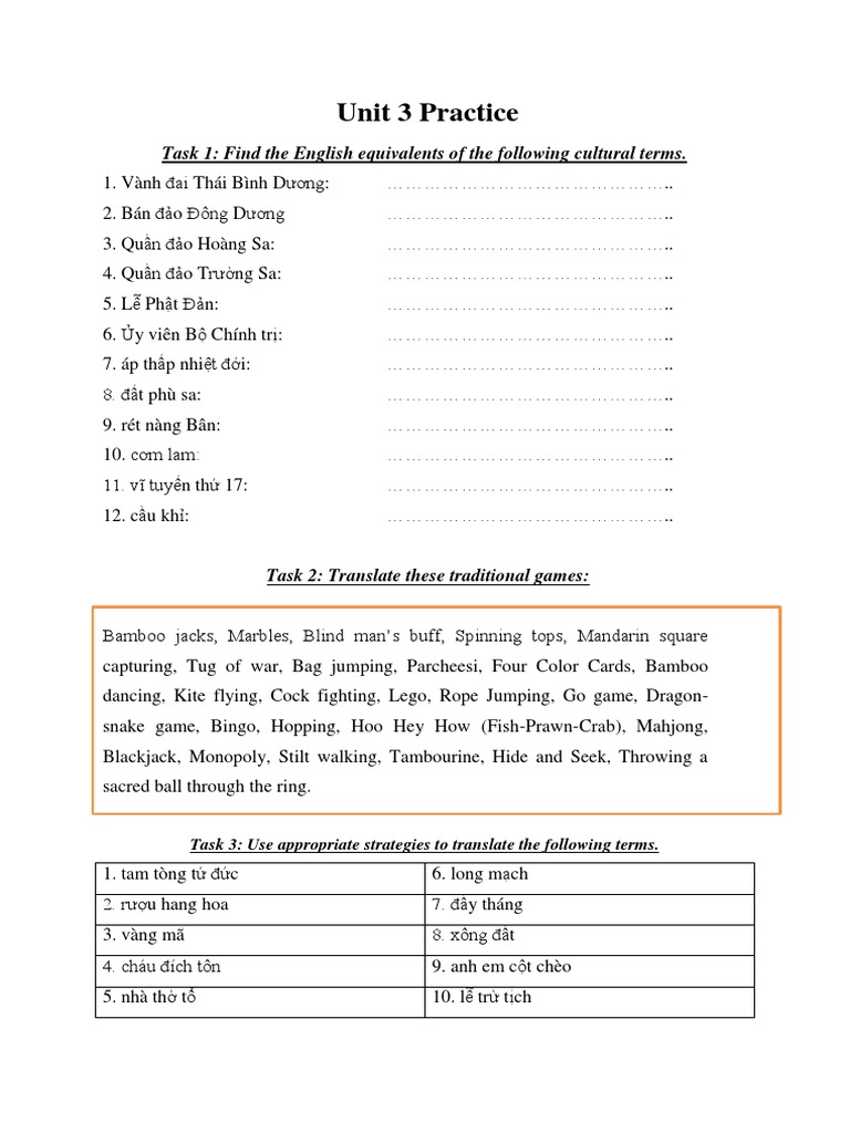 Unit 3 Practice | PDF
