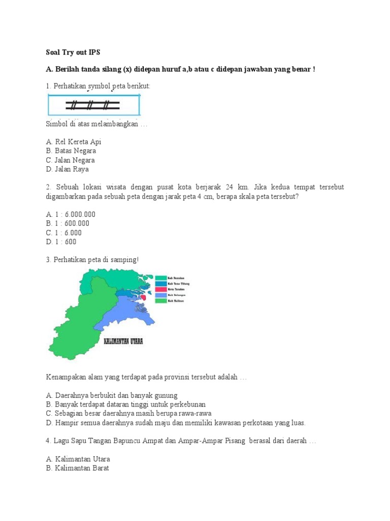Soal Try Out IPS | PDF