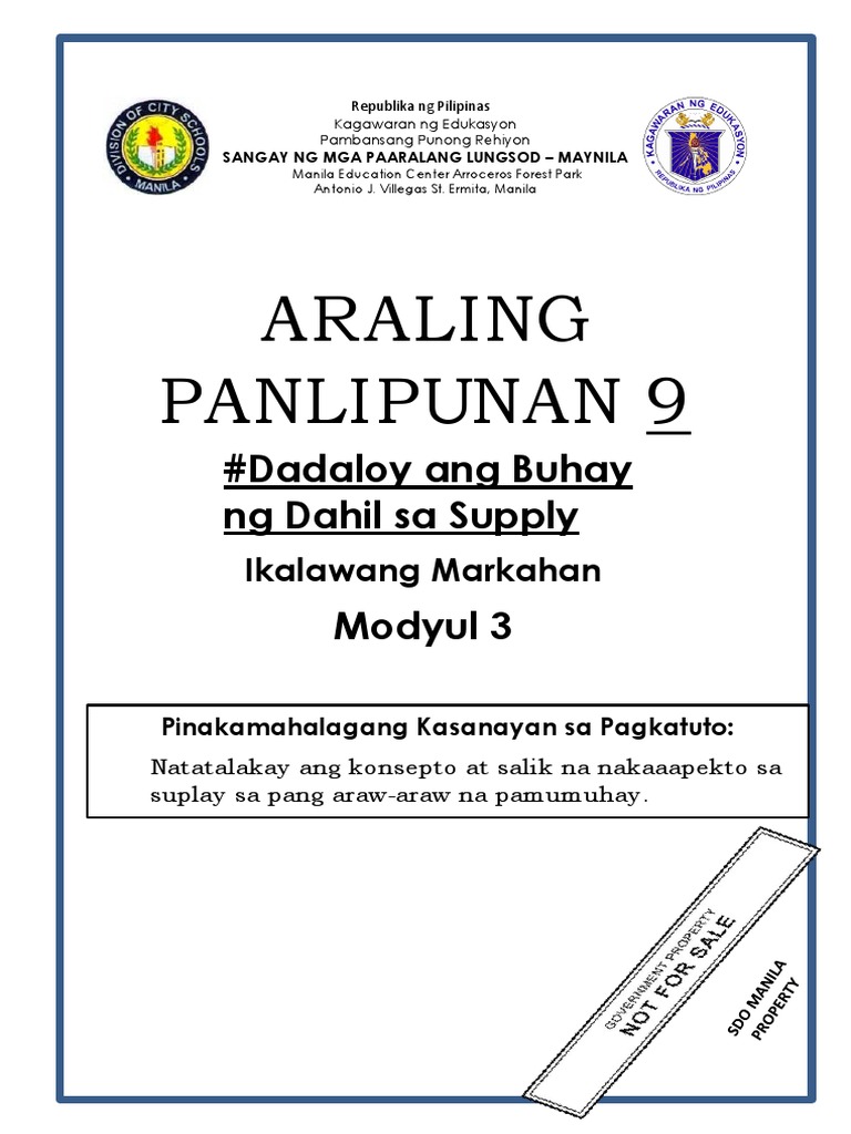 AP 9 - Q2 - Mod3 | PDF