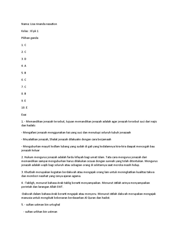 Nama - Lisa Rina | PDF