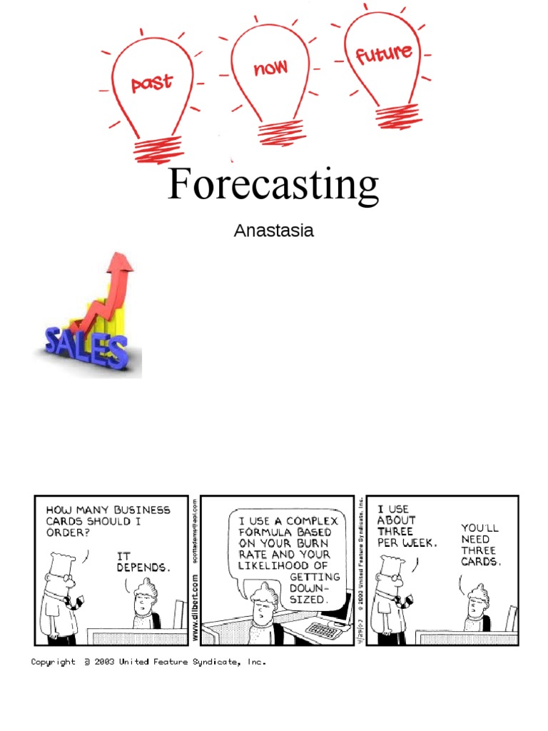 Week 1 2 Forecasting 2019 Pdf Forecasting Errors And Residuals