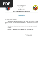 Bpops Plan Sample | PDF | Government | Emergency Services