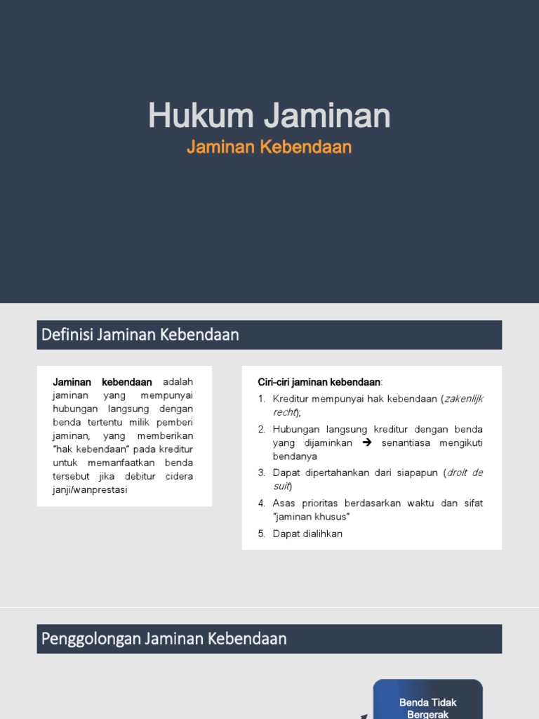 Hukum Jaminan | PDF
