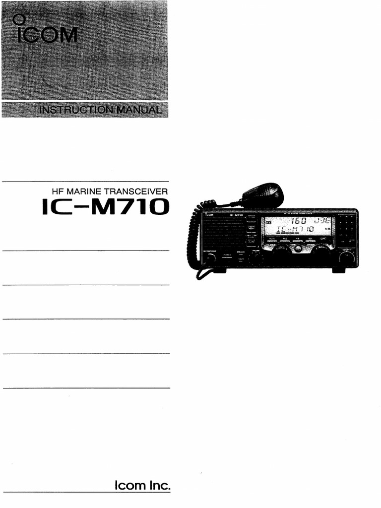Ic M710 | PDF