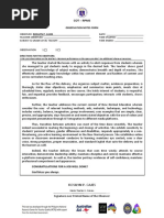 Sample of STAR Observation | PDF | Teachers | Classroom