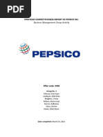Organisational Structure | PDF | Pepsi Co | Organizational Structure