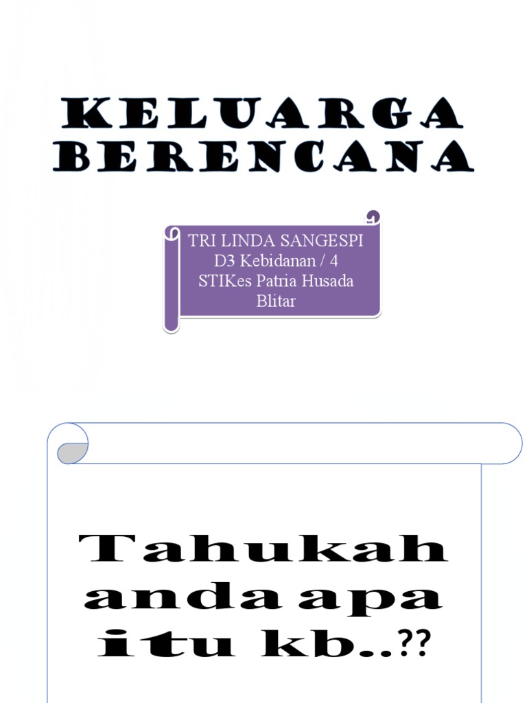 Lembar Balik KB Alami | PDF