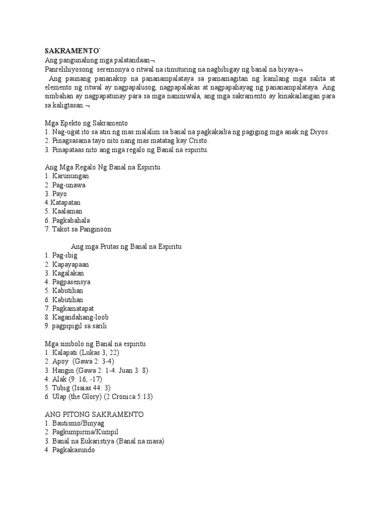 SAKRAMENTO | PDF