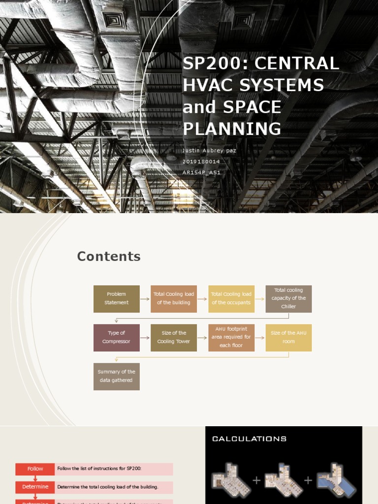Cooling Load Computations Example | PDF | Air Conditioning | Ton