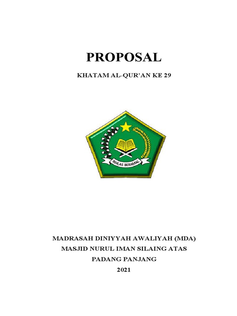 Proposal Khatam | PDF