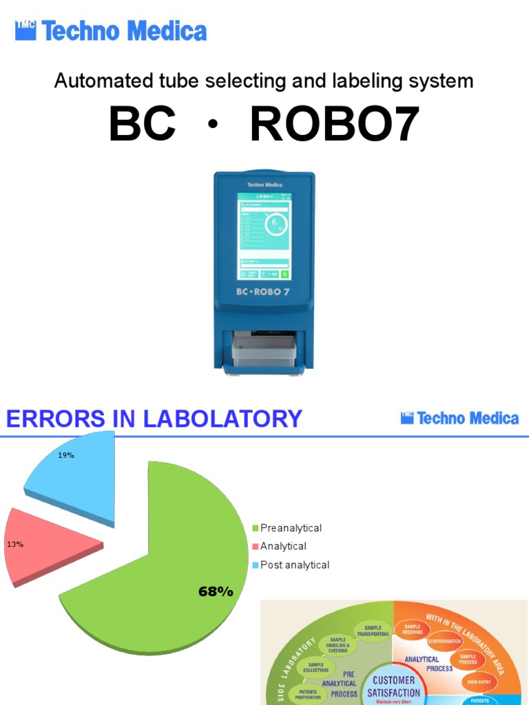 BC ROBO7 Product Introduction190222 | PDF | Medical Laboratory ...