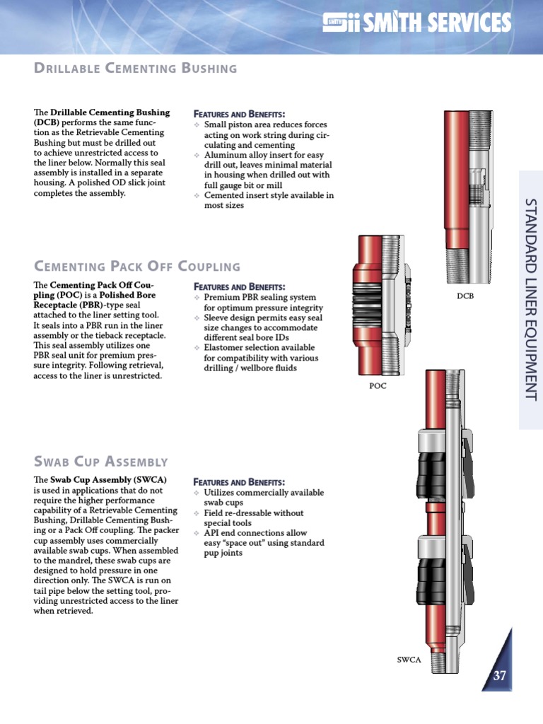 37 Drillable Cementing Bushing | PDF | Tools | Manufactured Goods