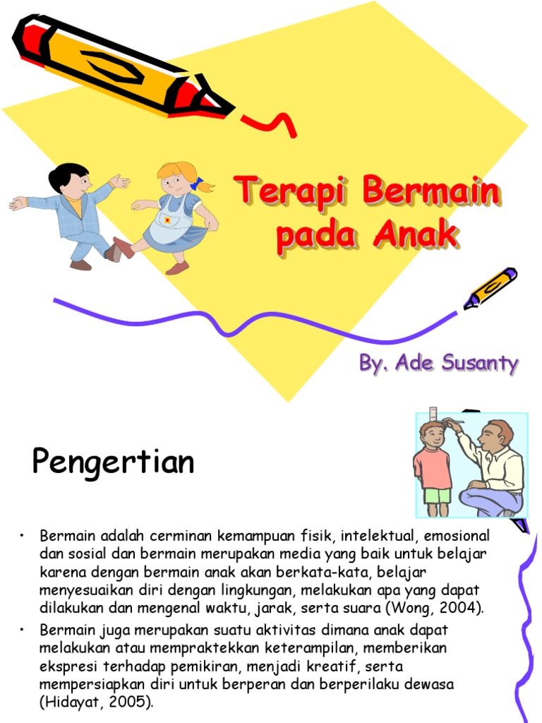 Terapi Bermain untuk Anak | PDF