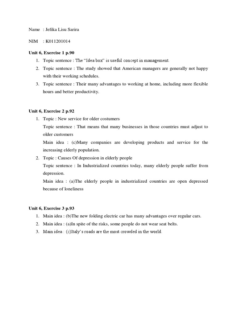 Kunci Exercise More Reading Power | PDF