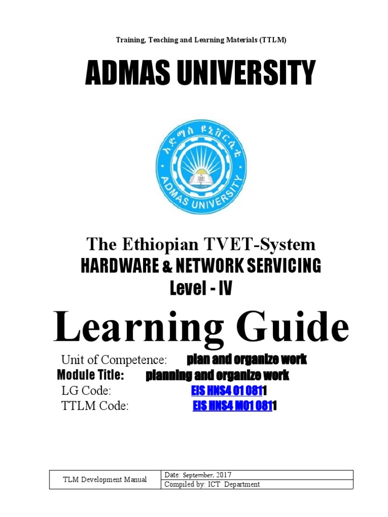 1 Plan and Organize Work | PDF | Business Process | Goal