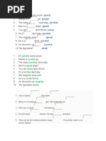 Examples of -ly Adverb Openers | PDF
