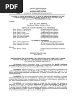 Resolution No. 01-BDC Resolution For Realignment | PDF | Philippines ...