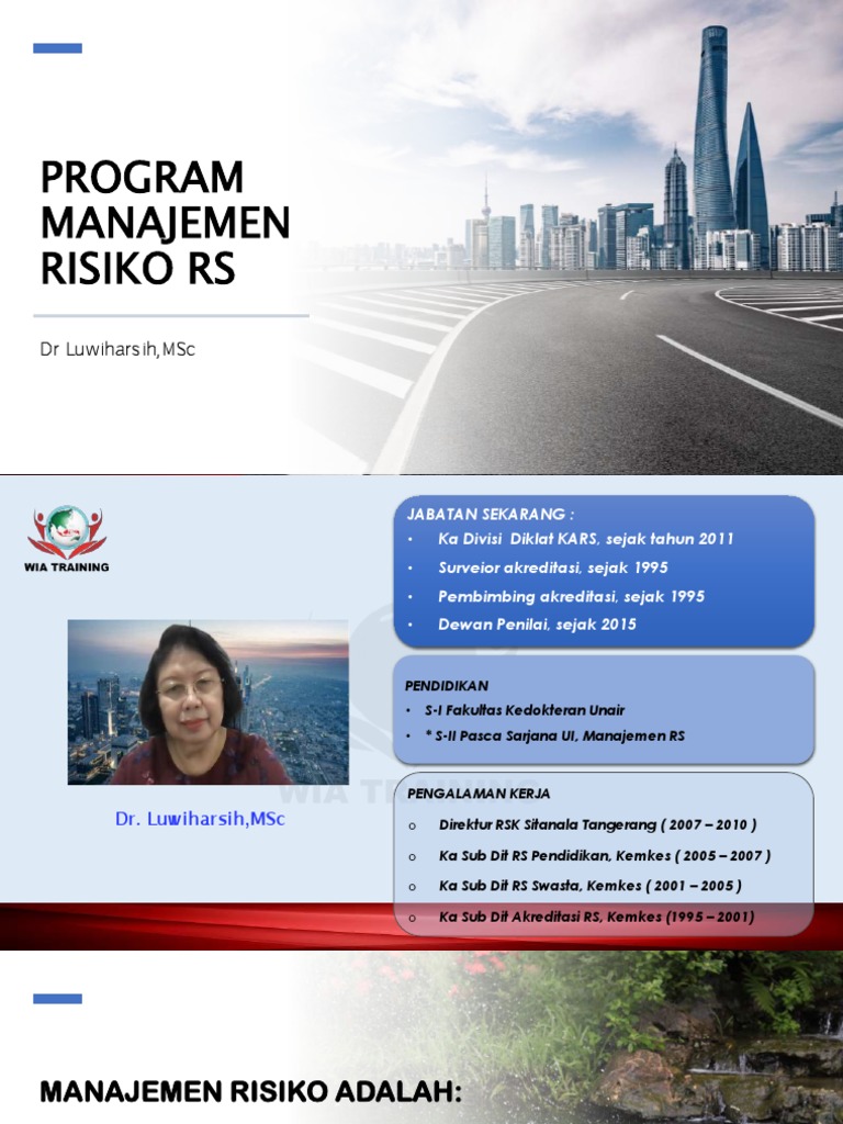 DR Luwi - Program Manrisk | PDF