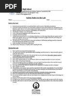 FOOD Laboratory Safety, Sanitation and Rules | PDF | Knife | Cookware ...