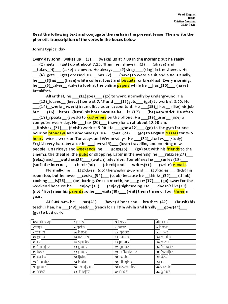 Assimilation Exercise-S or Z | PDF | Language Mechanics | Linguistics