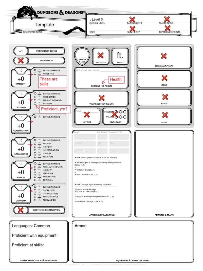 Level 0 Template | PDF | Leisure Activities | Role Playing
