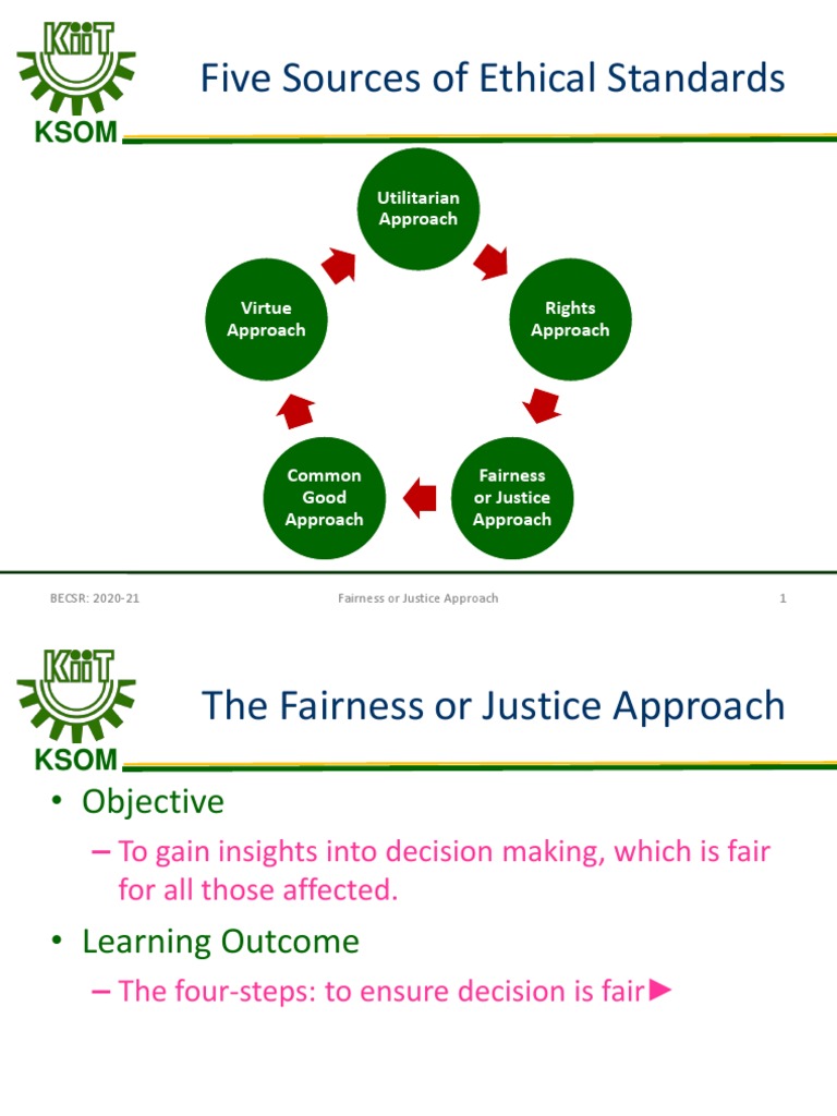 Five Sources of Ethical Standards: Utilitarian Approach | PDF | Social ...