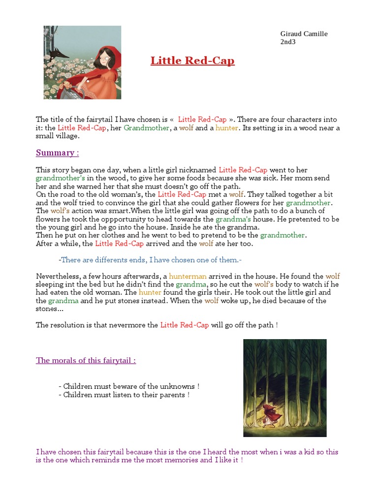 Little Red Cap | PDF