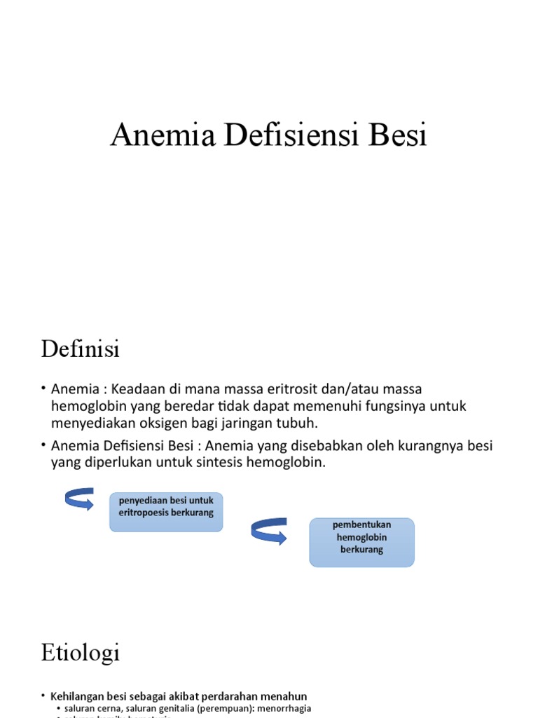 Anemia Defisiensi Besi | PDF