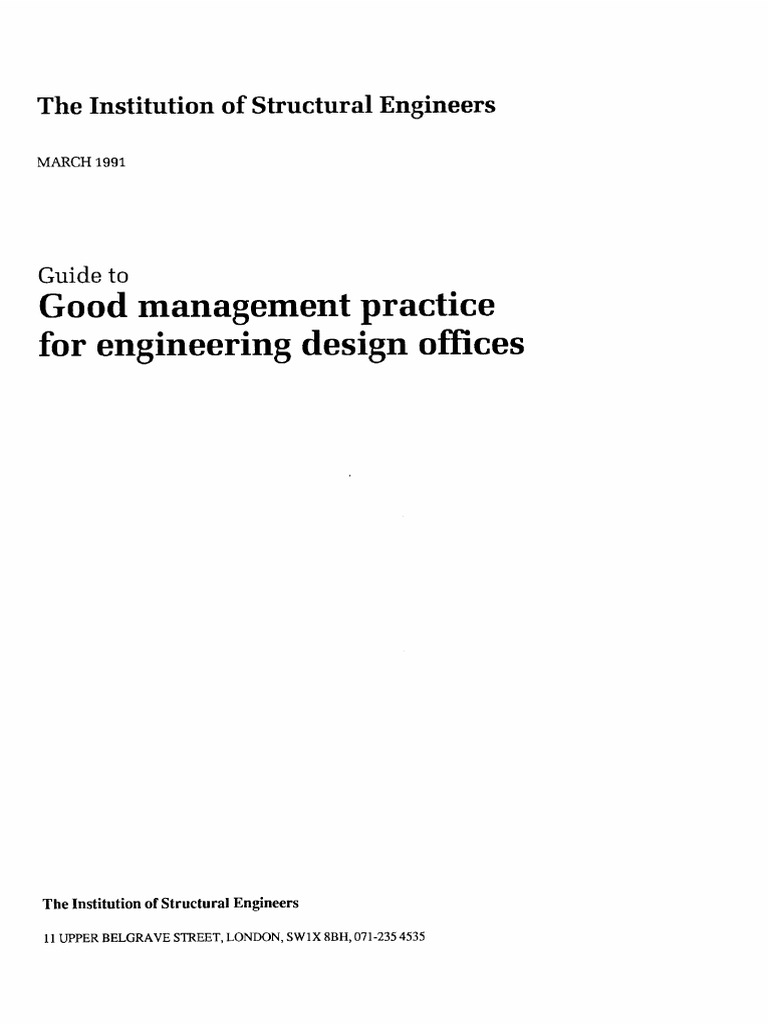 7-Lean-Good Management Practice For Engineering Design Offices | PDF