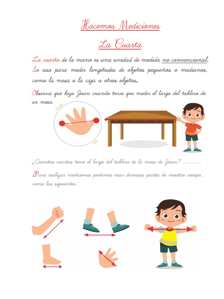 Hacemos Medidas La Cuarta | PDF