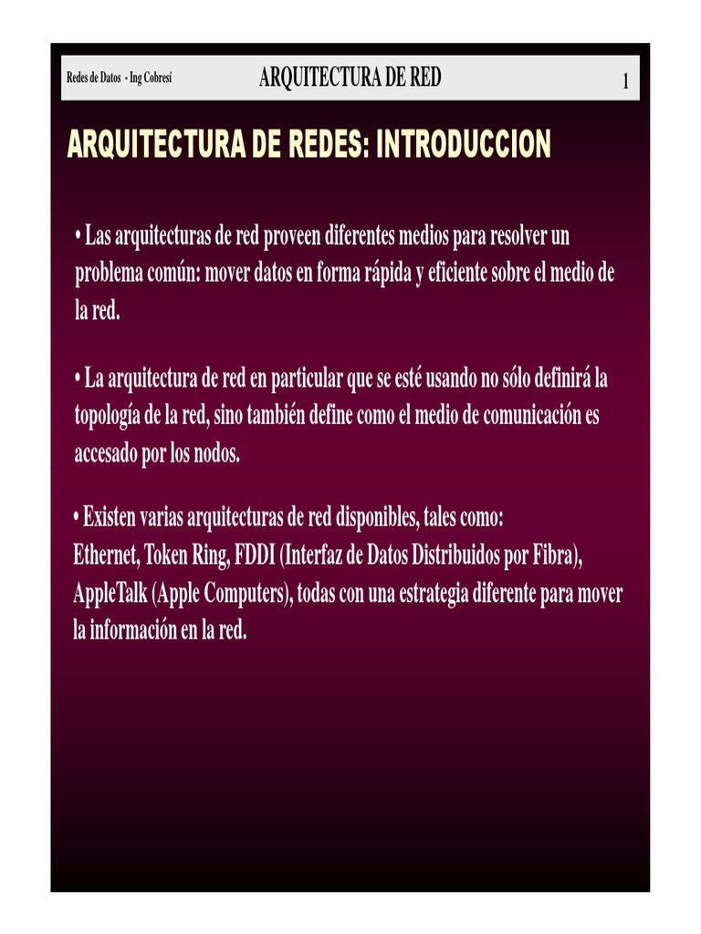 7 Arquitectura Ethernet | PDF | Ethernet | Red de computadoras