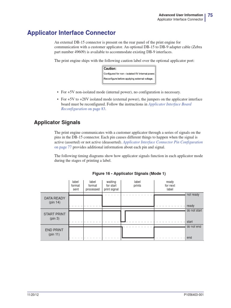 Interface Aplicador | PDF | Input/Output | Electrical Connector