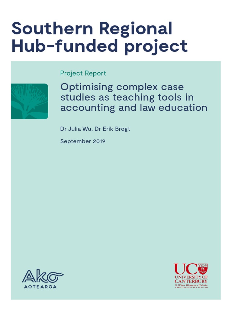 Complex-Case-Studies-in-Accounting Education | PDF | Survey Methodology ...