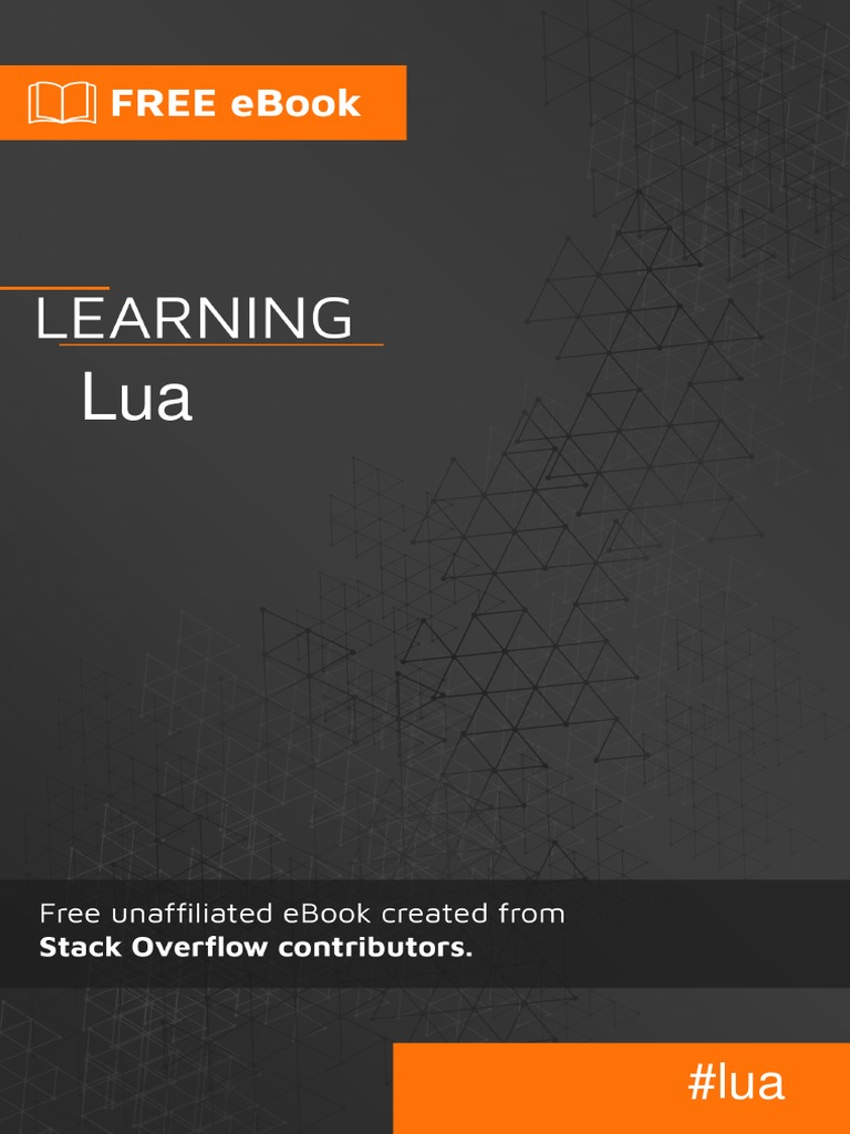 Stack Overflow Learning Lua Pdf Boolean Data Type Parameter Computer Programming