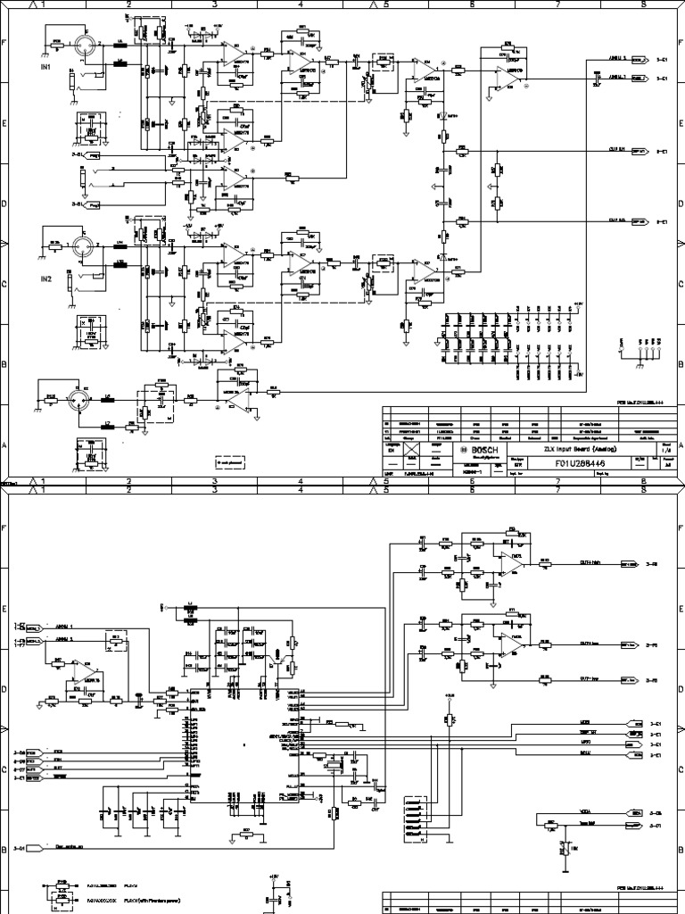 ZLX Input Board Circuit Diagram | PDF
