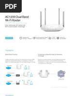 ONT DUAL BAND WIFI 6 ZXHN F6600P Datasheet | PDF | Wi Fi | I Pv6