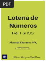 Loteria de Números 1-20 | PDF | Juegos de cartas | Jugando a las cartas