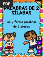 Leo y Formo Palabras de 2 Sílabas PDF | PDF