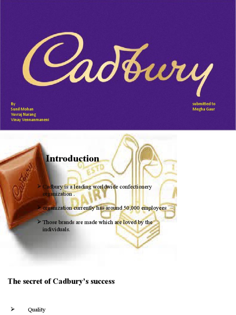 Cadbury Complete File | PDF | Risk | Risk Assessment