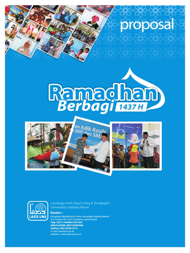 Proposal Ramadhan Lazis Uns | PDF