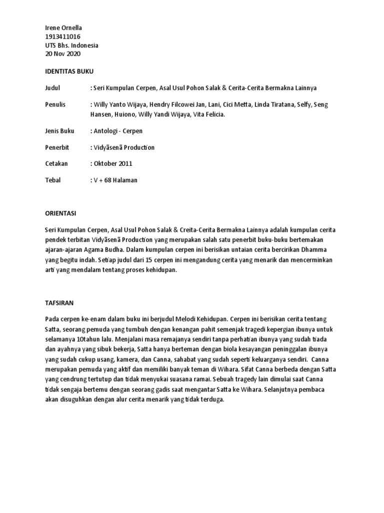 Identitas Buku | PDF