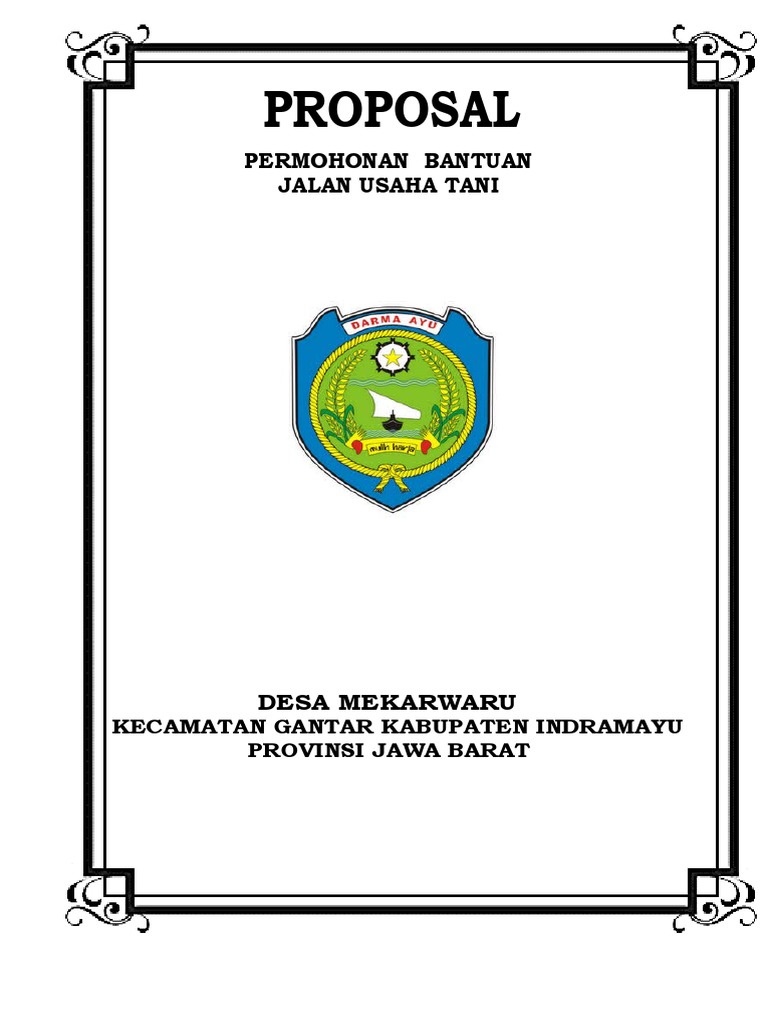 Proposal Peningkatan Jalan Usaha Tani | PDF