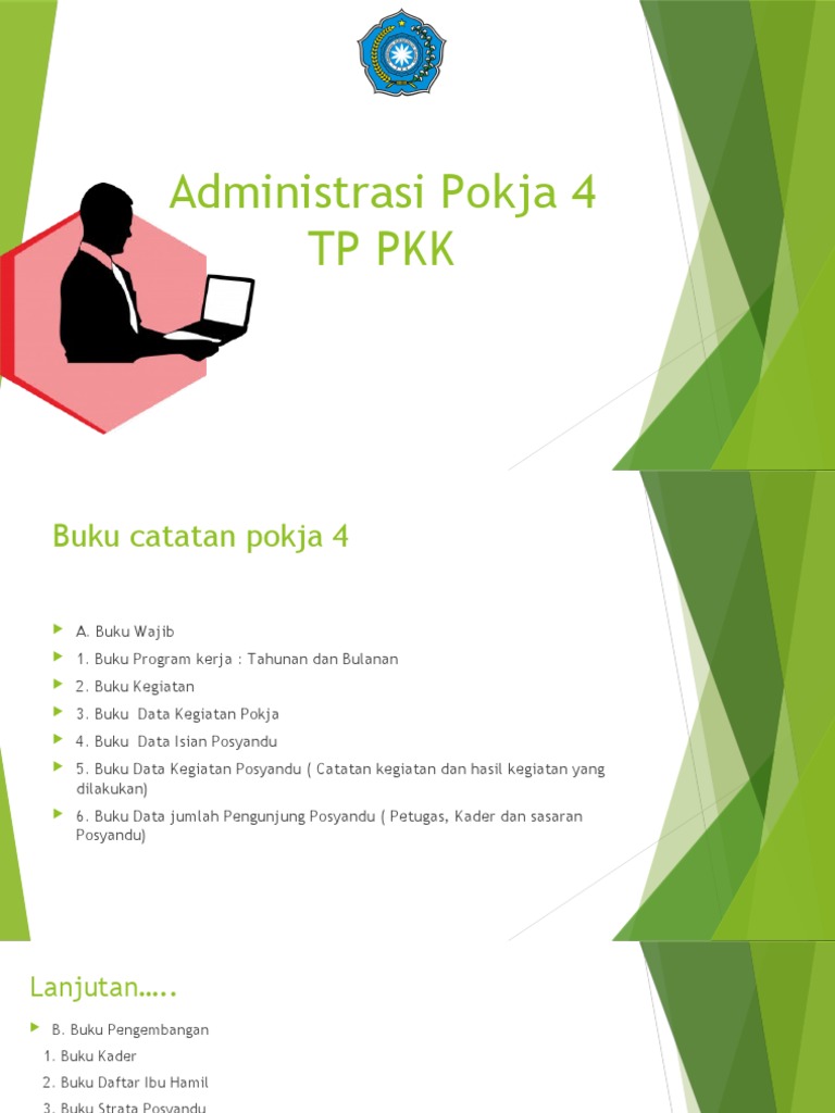 Administrasi Pokja 4 TP PKK | PDF