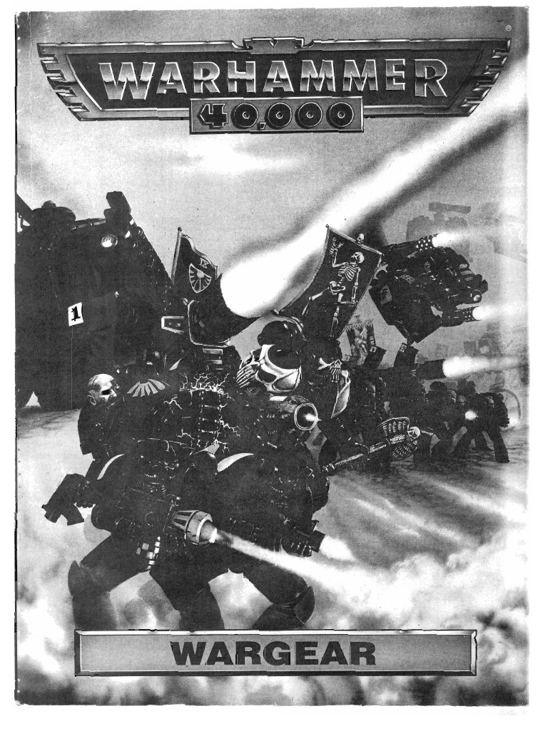 40K 2nd Edition Wargear Overview | PDF | Military Science | Military ...