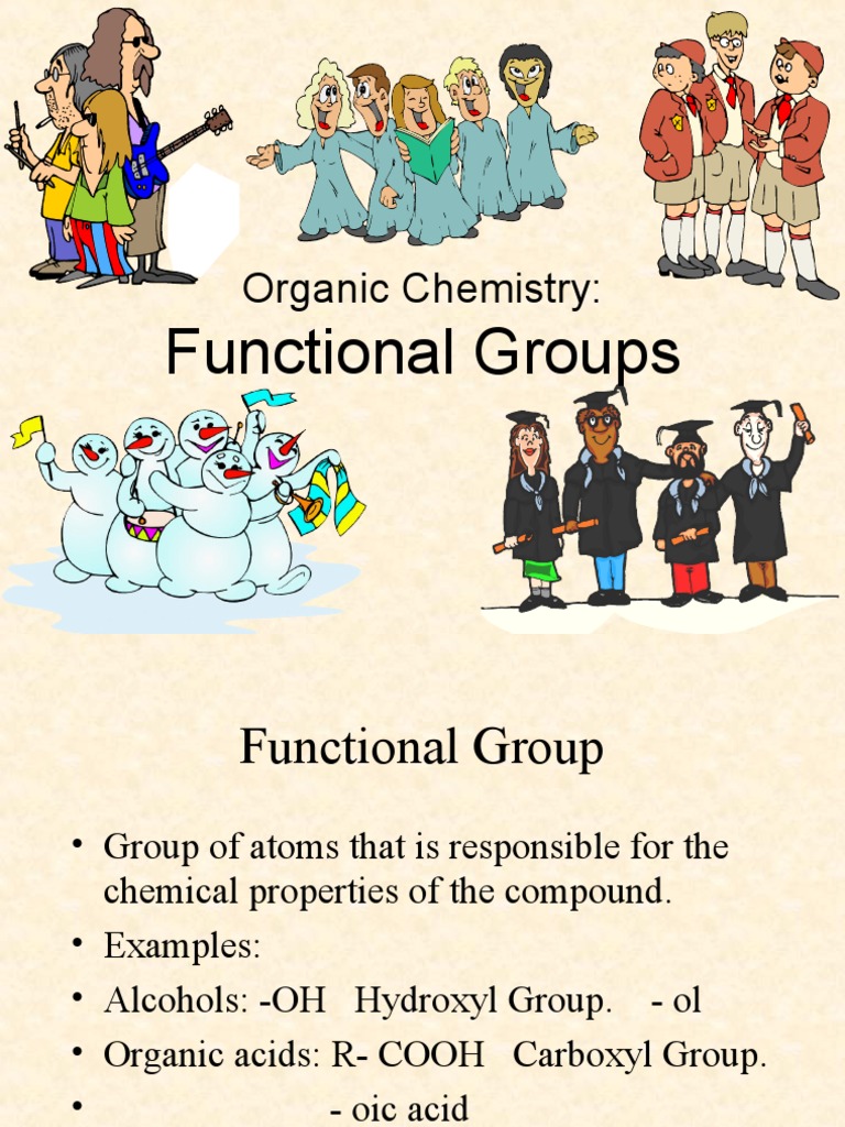 Organic Chemistry:: Functional Groups | PDF | Amine | Ester