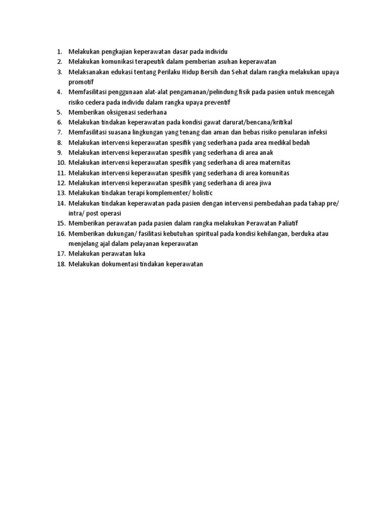 Juknis Perawat | PDF