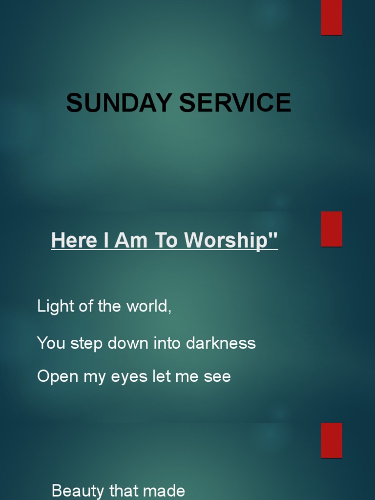 Powerpoint Ibadah Minggu | PDF | Worship | Heaven