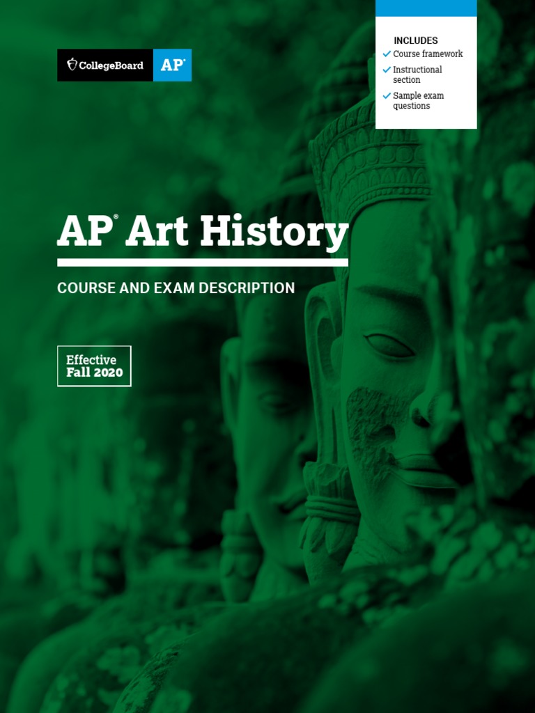 CollegeBoard AP Art History Course and Exam Description 2020 | Download ...